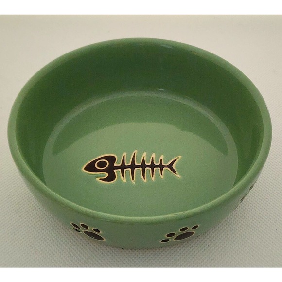 Gibson | Small Pets | Pet Bowlgreenskeleton Fishpaw ...